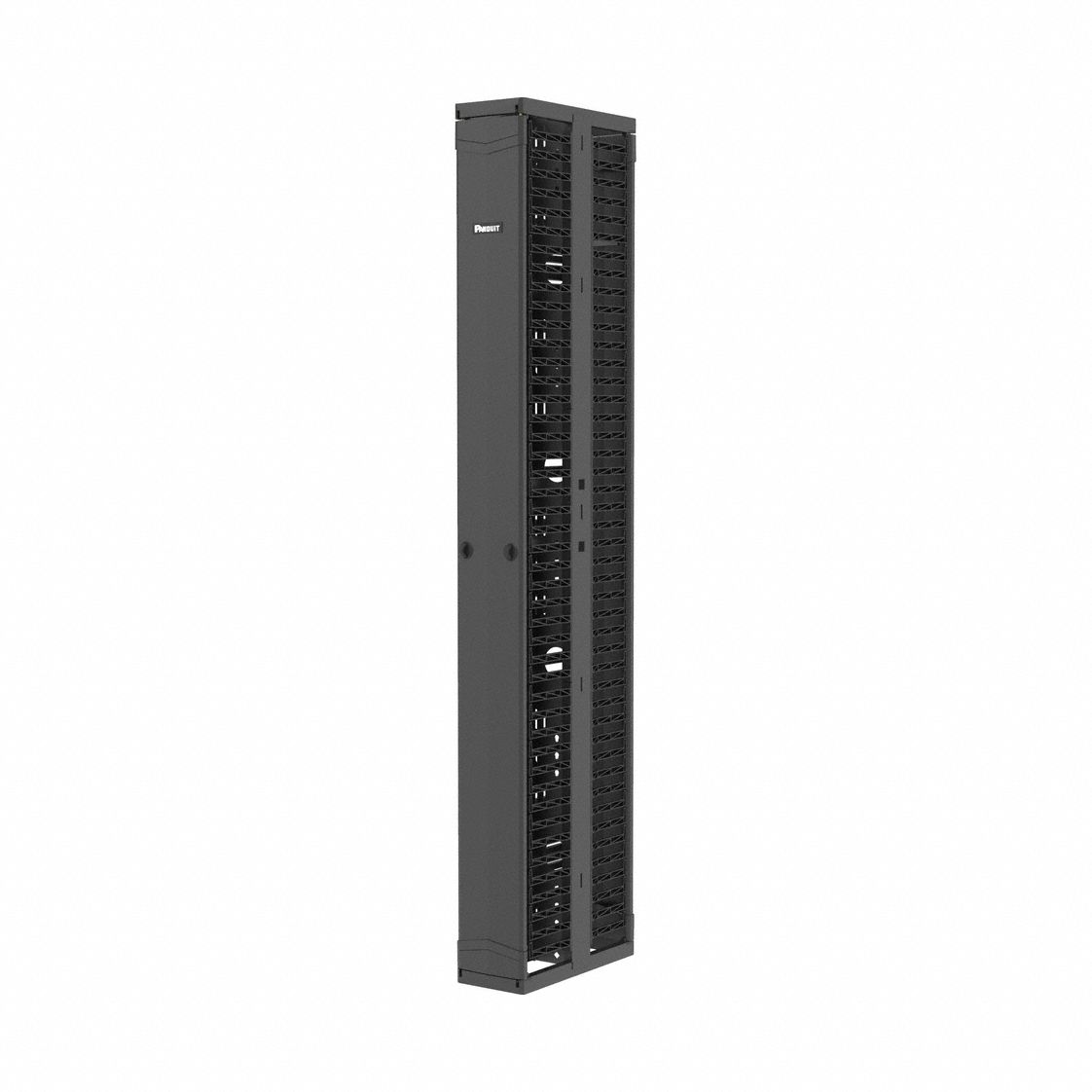 PANDUIT, 45 Rack Units, Dual-Sided Manager, Vertical Dual-Sided Manager ...
