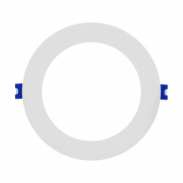 6 in Dia, 1,100 lm, LED Surface Disc Downlight - 808GV7|FD6R11ESCT1W ...