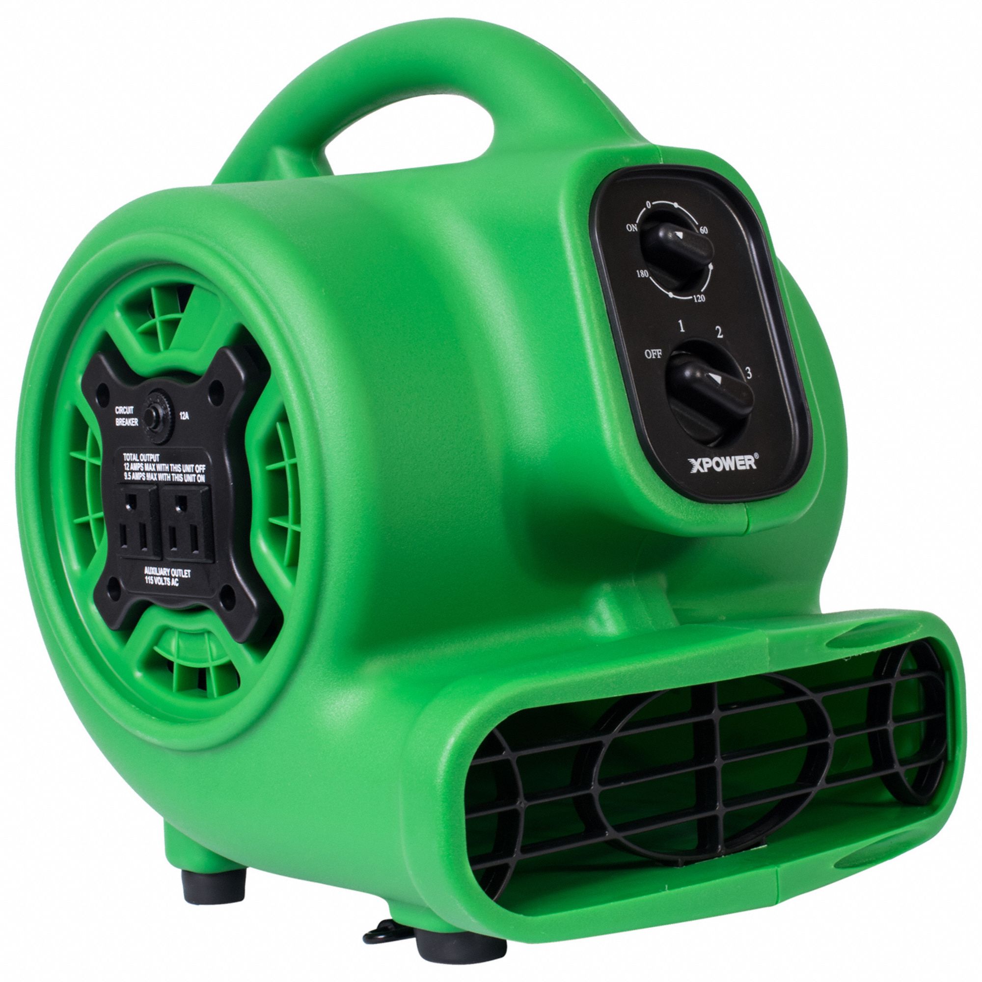 925 cfm, Fixed Frame, Air Mover - 799H66|P-230AT-Green - Grainger