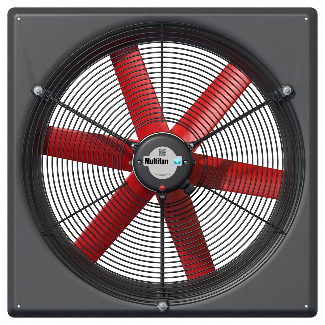 MULTIFAN Exhaust Fan: Direct Drive, 20 in Blade, 1/4 hp, 4,890 cfm ...