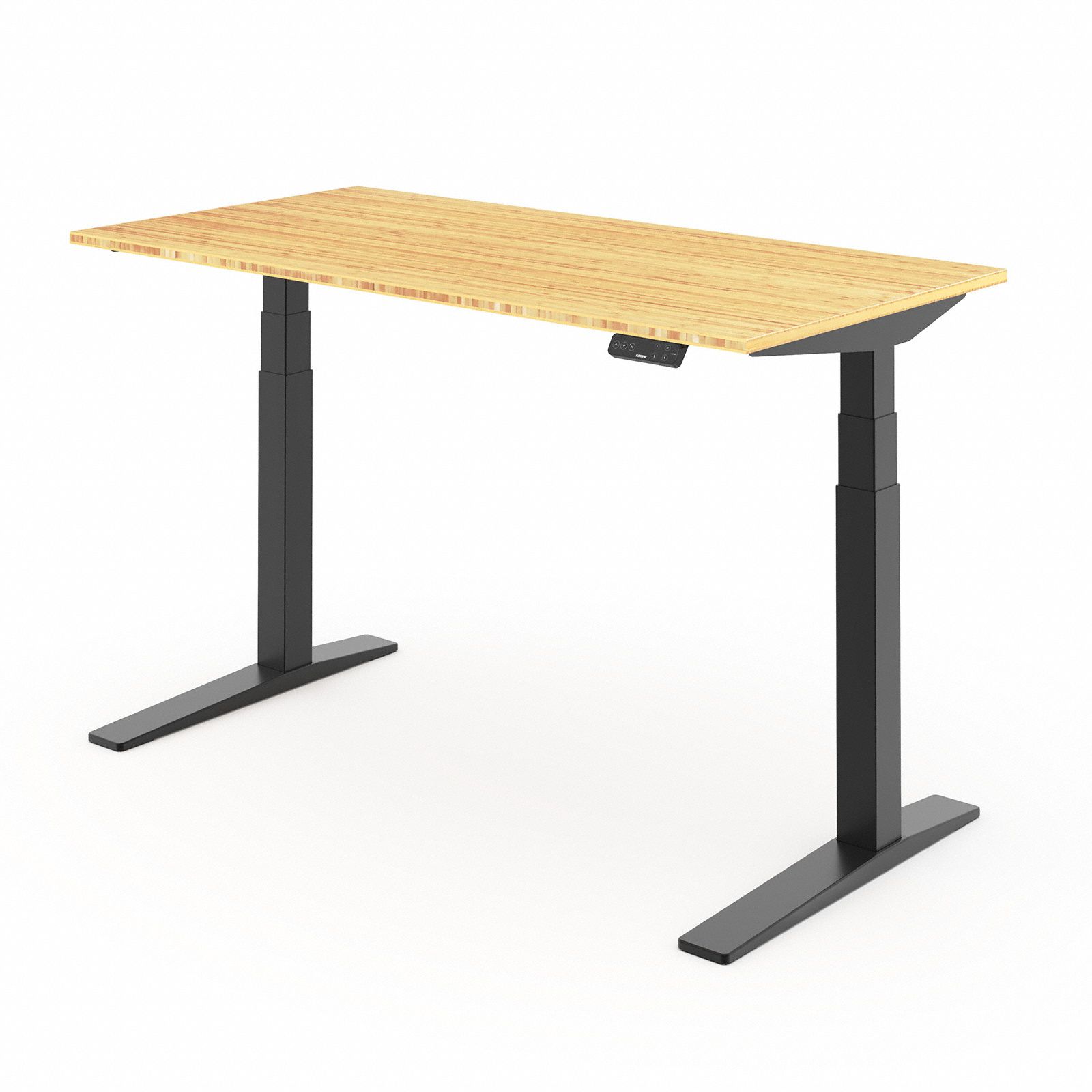 FLEXISPOT, Tan, Bamboo, Standing Desk - 397AN0|E7BPRO5528-LBZB - Grainger
