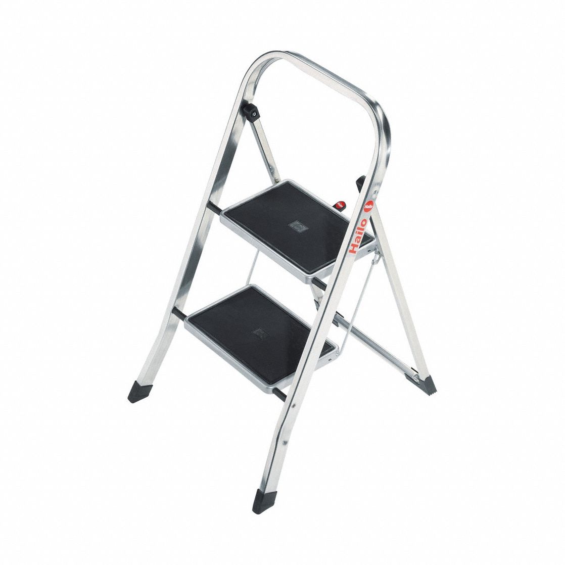 HAILO, 2 Steps, 2.5 ft Overall Ht, Step Stool - 6DHF0|4392-281 - Grainger