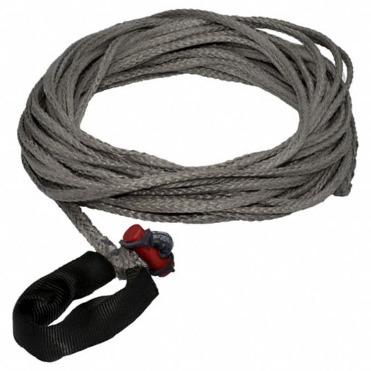 LOCKJAW, Rope, 75 ft Line Lg, Winch Line - 808FD0|20-0250075 - Grainger