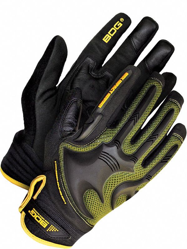 BDG, L, Mechanics Glove, Mechanics Gloves - 823F53|20-1-10740-L - Grainger
