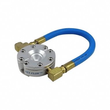 NEX FLOW, 1/2 in Throat Dia, 3 1/4 in Overall Ring Dia, Ring Blade air ...