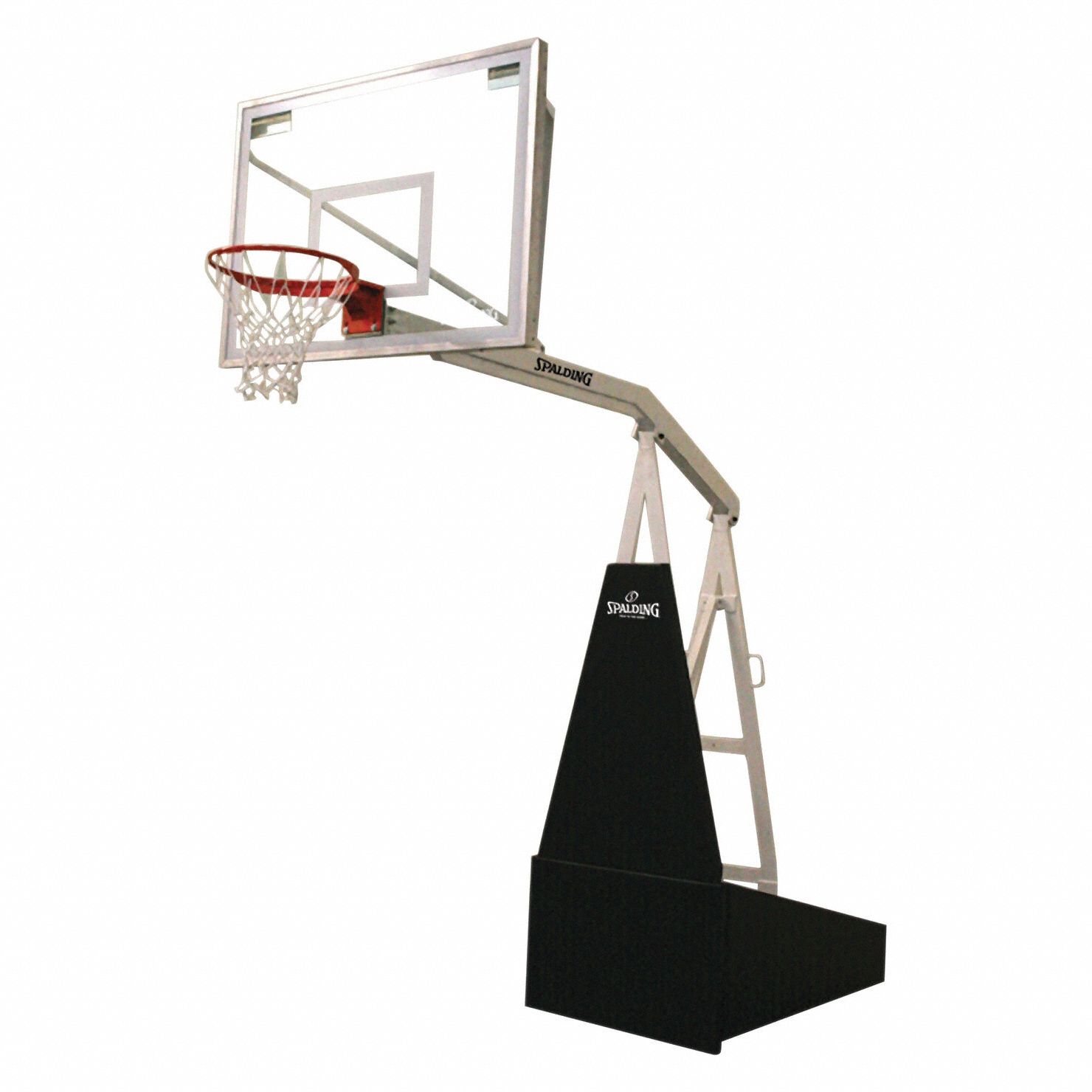 SPALDING, Tempered Glass, 10 ft Max Ht, Portable Backstop - 817L86|411 ...