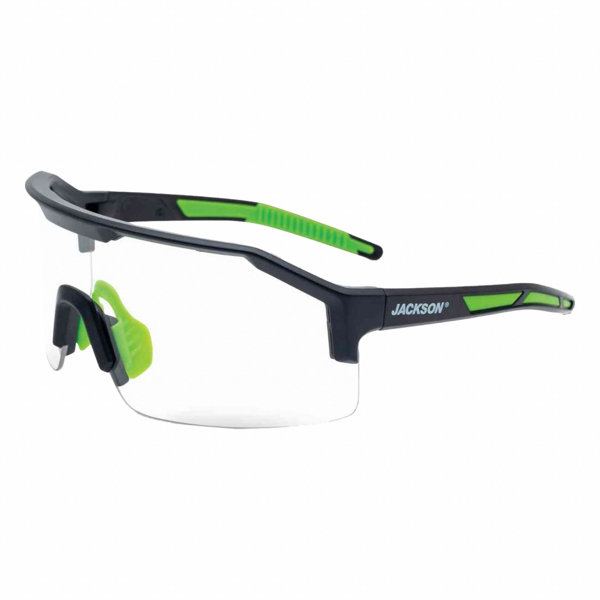 JACKSON SAFETY, Clear Lens, Half-Frame, Safety Glasses - 870WH4|60000 ...