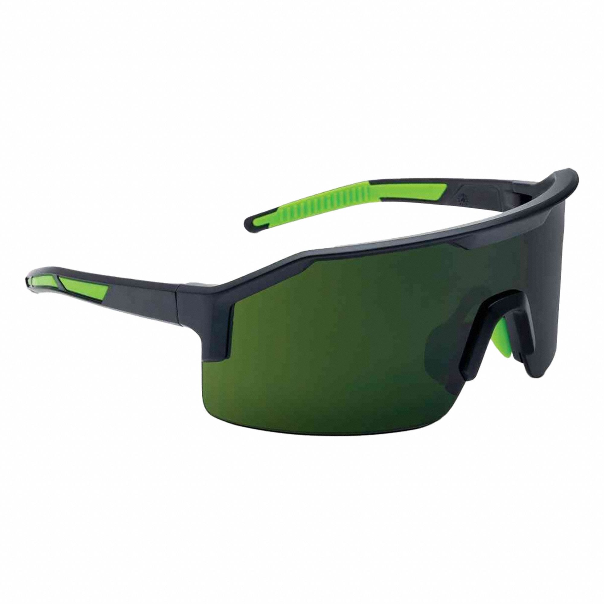 JACKSON SAFETY, Anti-Fog/Scratch-Resistant, Half-Frame, Safety Glasses ...
