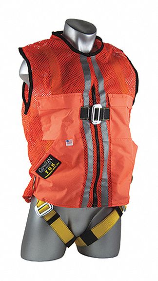 Orange Construction Tux,XL - Grainger