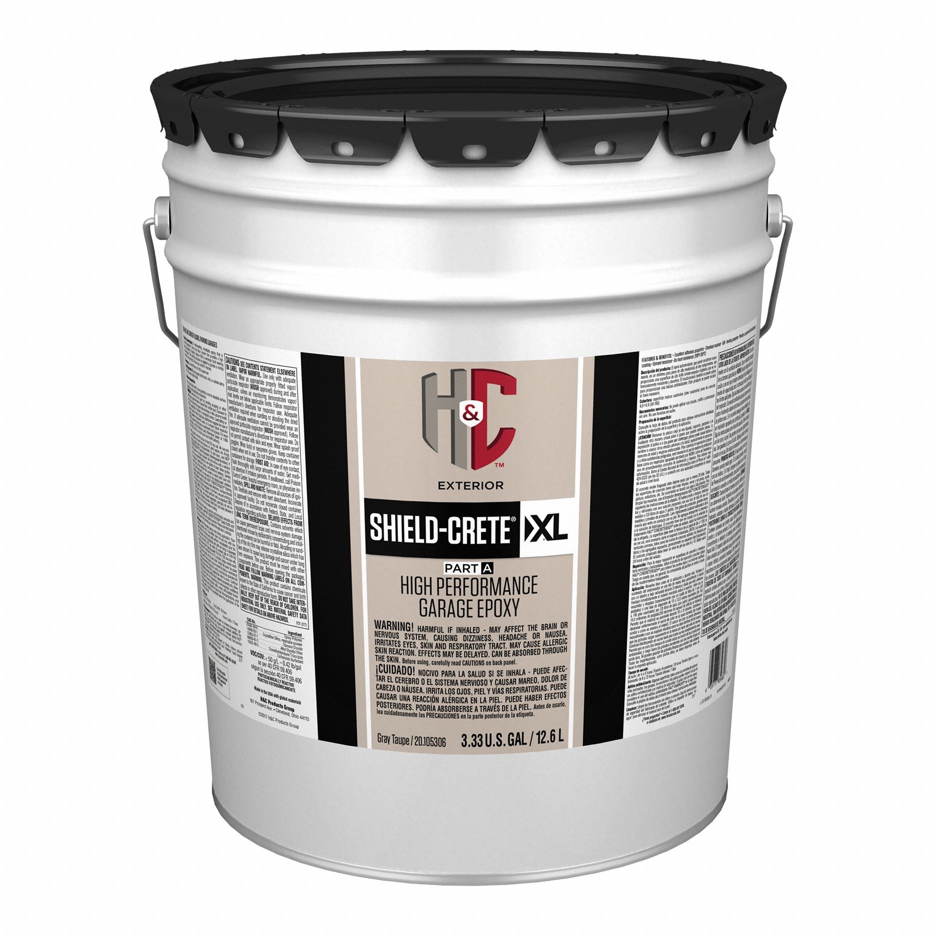 H&C, SHIELD-CRETE® XL High Performance Garage Floor Coating SHIELD ...