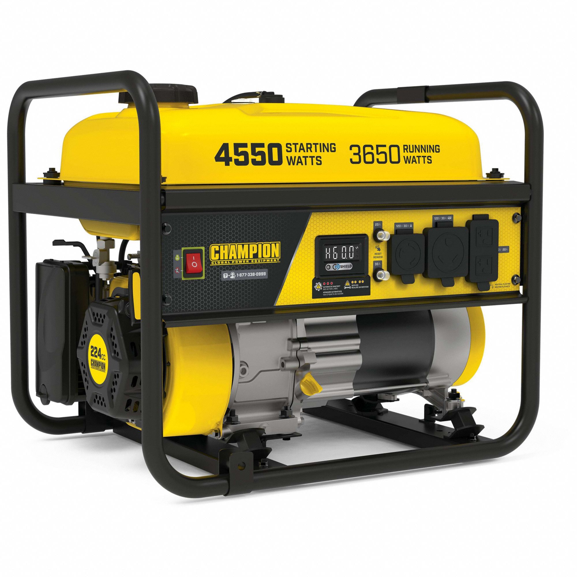 CHAMPION POWER EQUIPMENT, Conventional, Gasoline, Portable Generator ...