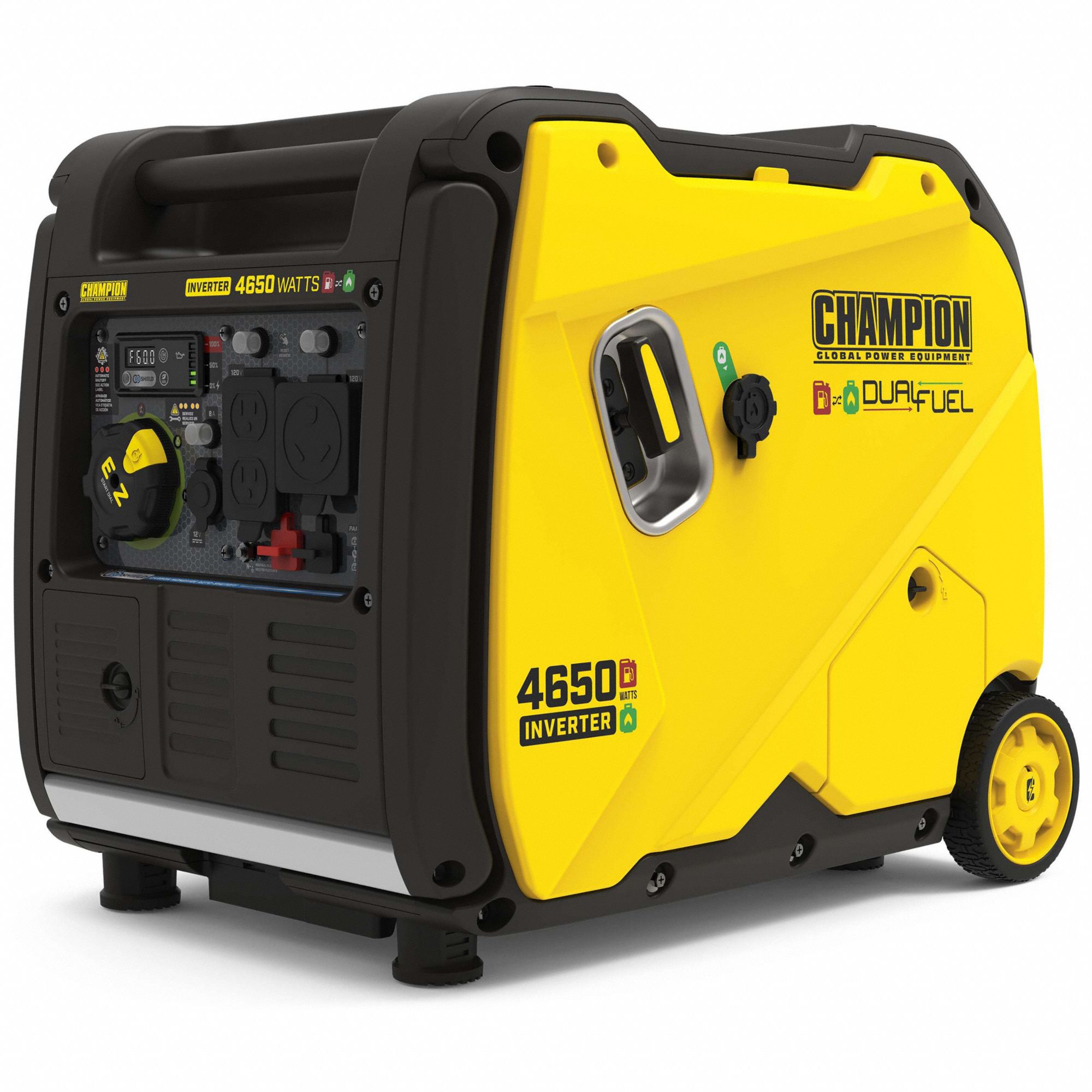 CHAMPION POWER EQUIPMENT, Inverter, Gasoline/Propane, Portable ...
