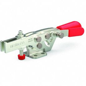 DE-STA-CO, Locking Horizontal Handle, Flange Base Mounting, Toggle ...