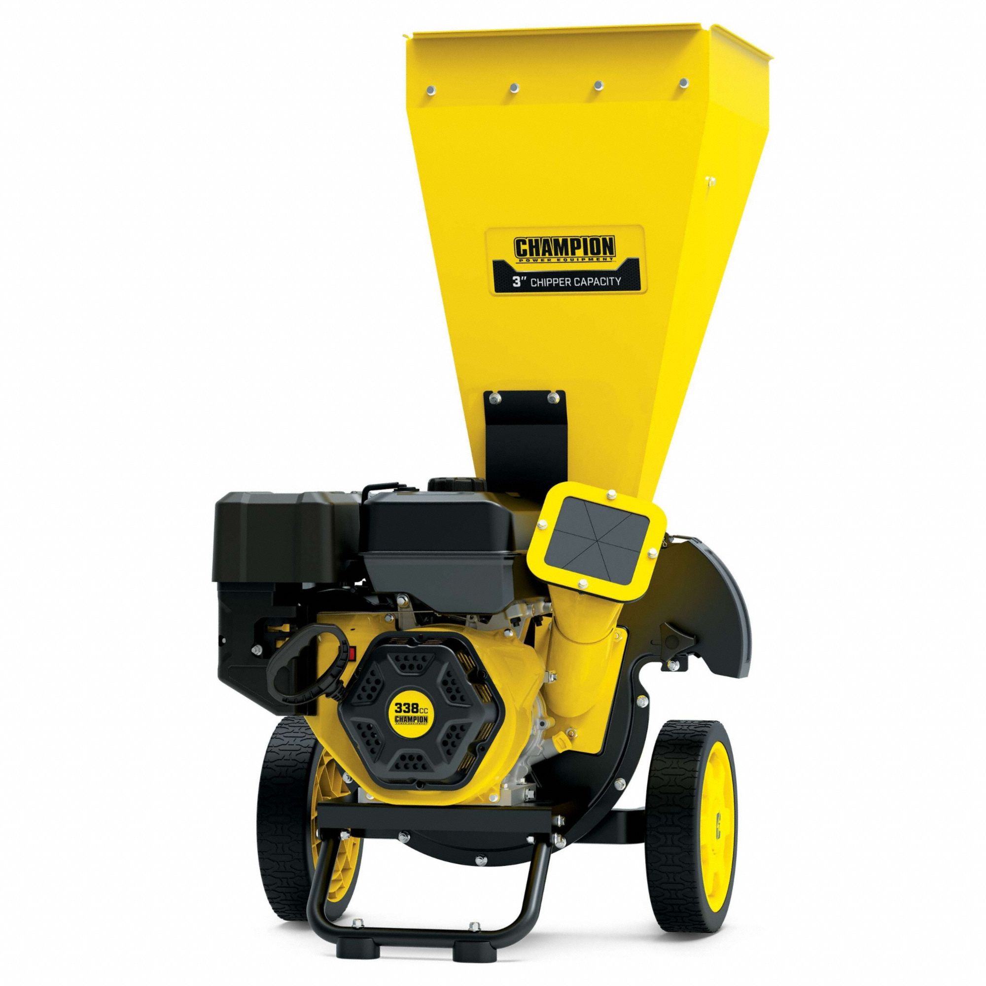 CHAMPION POWER EQUIPMENT, Chipper Shredder,Portable - 813WT8|201353 ...