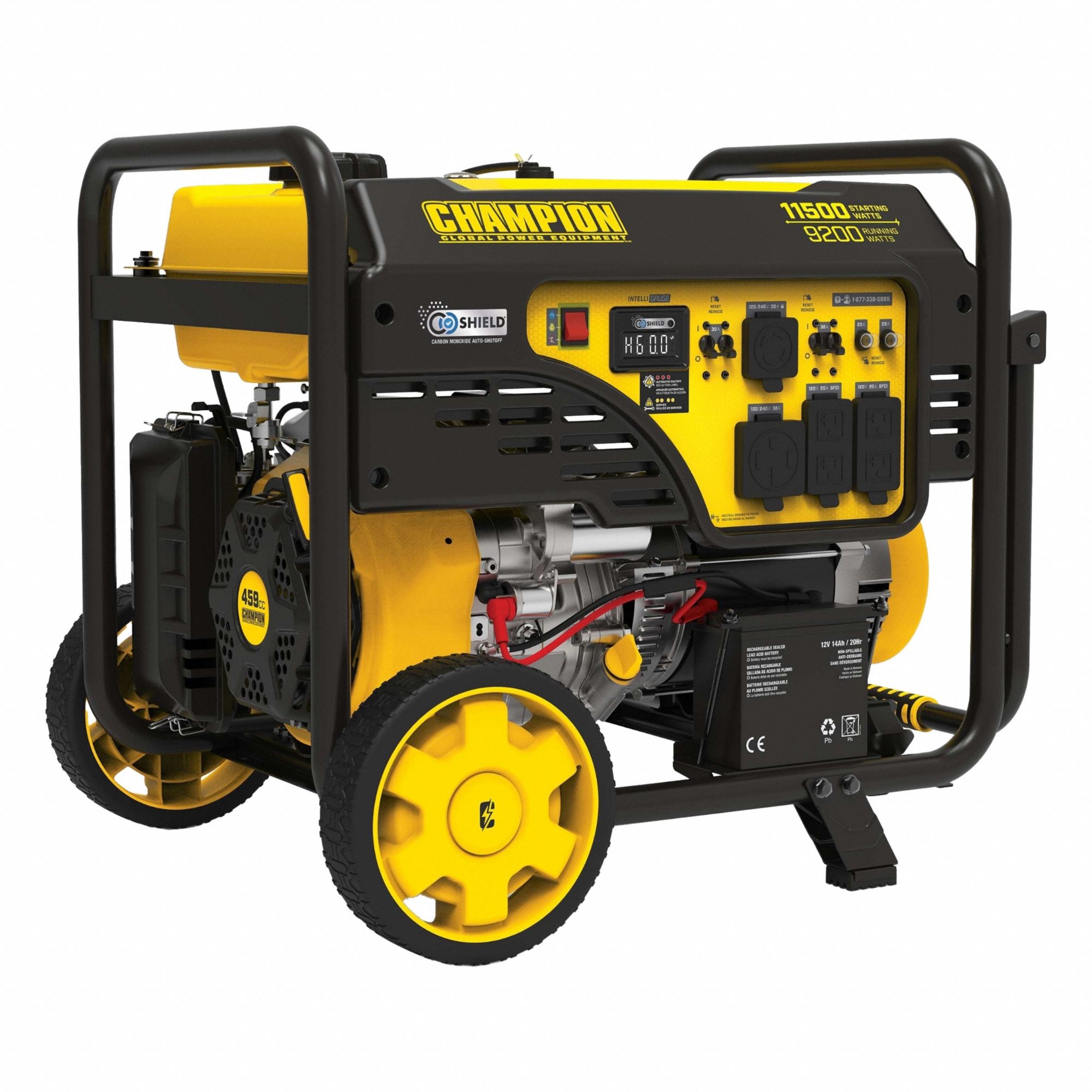 CHAMPION POWER EQUIPMENT, Conventional, Gasoline, Portable Generator ...