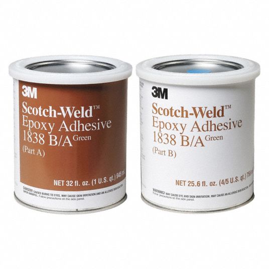 3M, 1838, Ambient Cured, Epoxy Adhesive - 2JBY2|1838 - Grainger