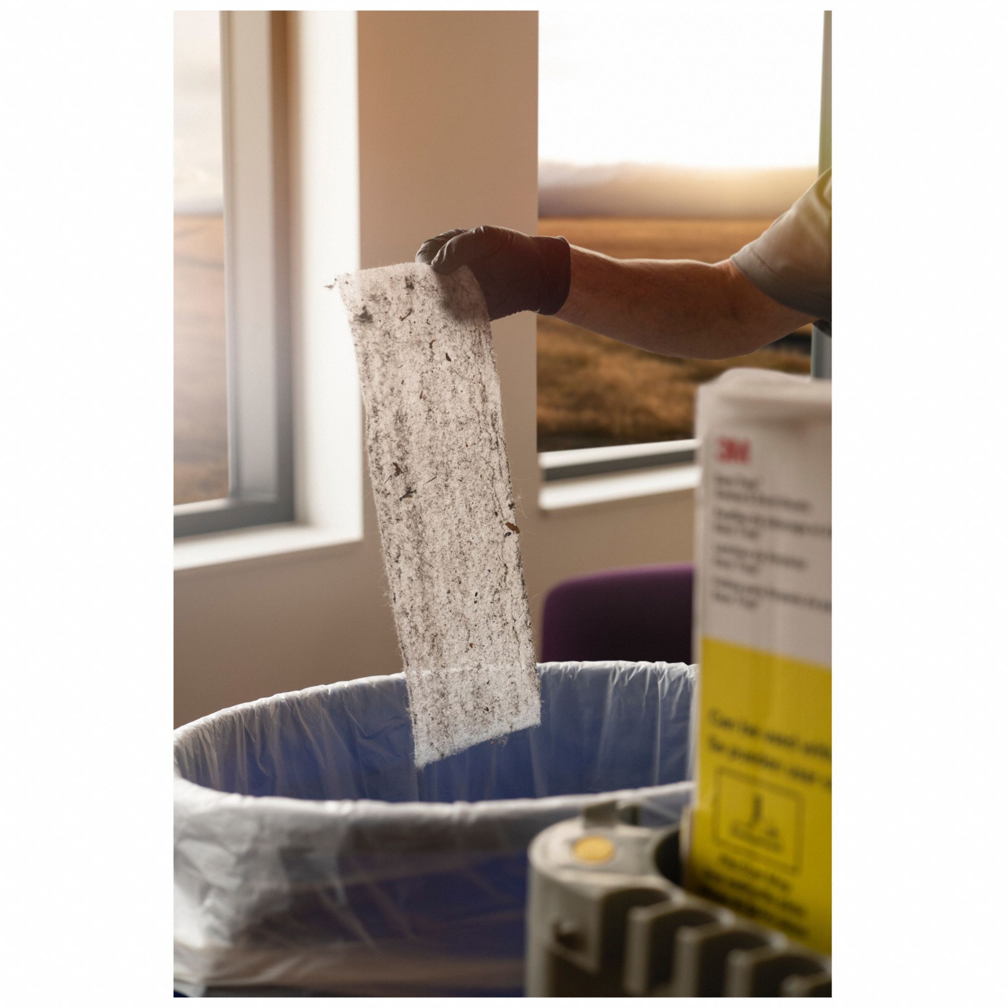 3M Dust Cloth: 6 in Lg, 8 in Wd, 125 ft Roll Lg, 250 Sheets Per Roll ...