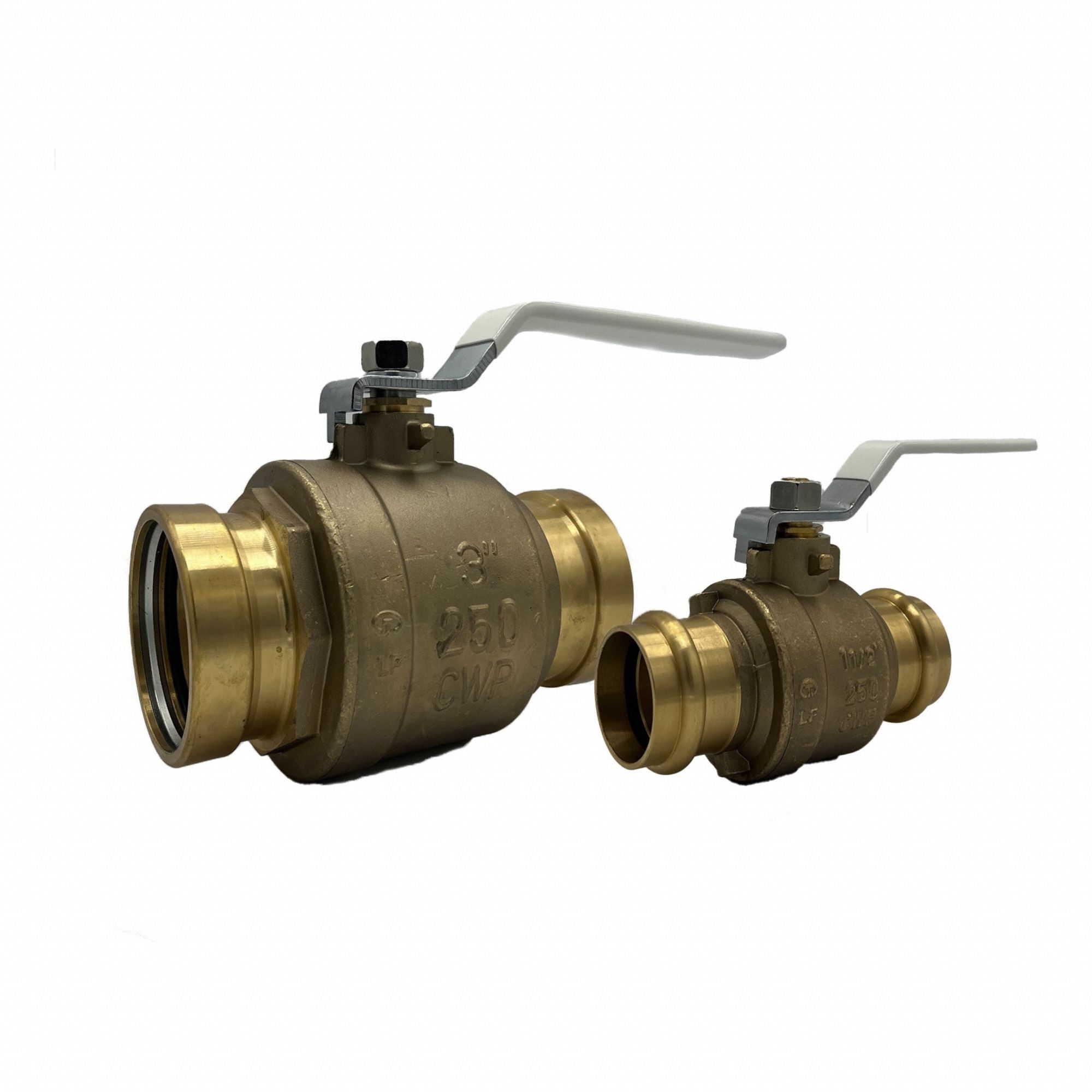 APOLLO, 3/4 in, Brass, Manual Two-Way Ball Valve - 844G66|94VLF10401B - Grainger