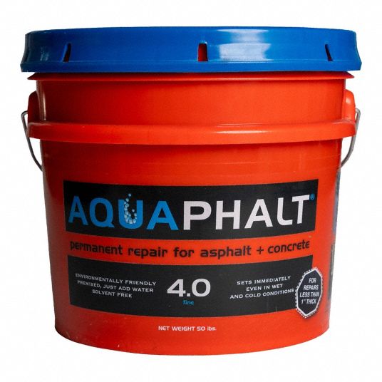 AQUAPHALT, 4.0, Plant-Based Asphalt Mix, Asphalt and Concrete Patch ...