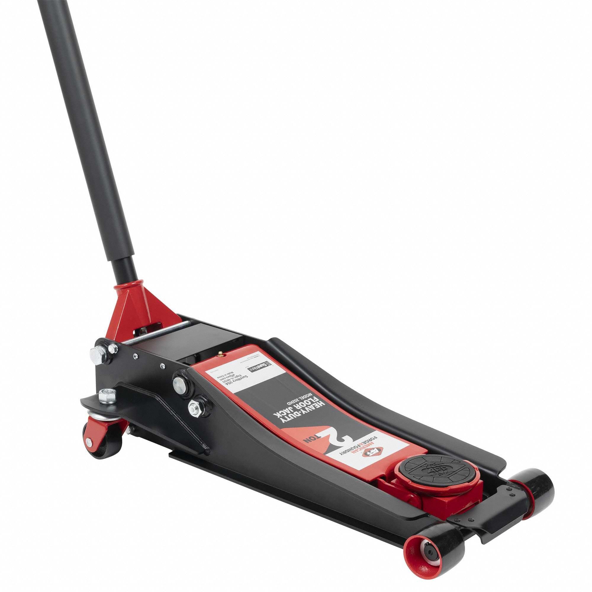 AMERICAN FORGE & FOUNDRY, Steel, Hydraulic Floor Jack, Auto Jacks ...