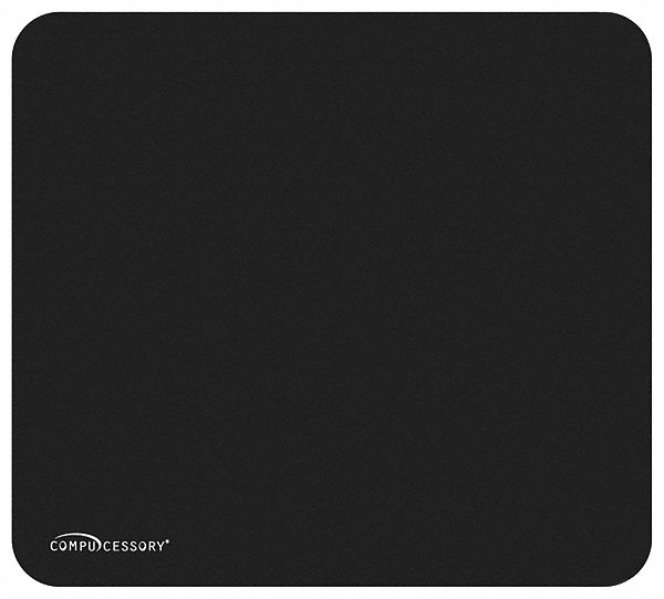 COMPUCESSORY, Black, Mouse Pad - 203X35|CCS23617 - Grainger