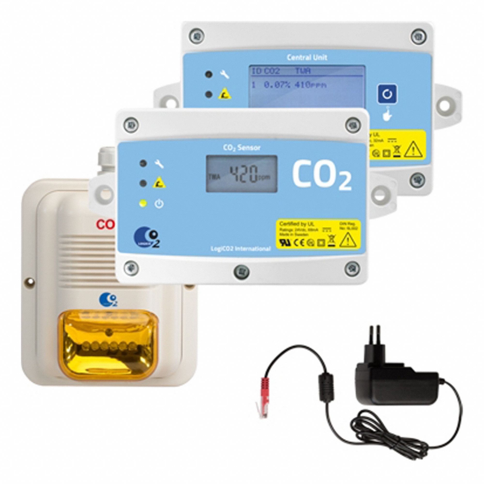 LOGICO2, Mk9 Central Unit, Mounting Screws, Carbon Dioxide Sensor ...