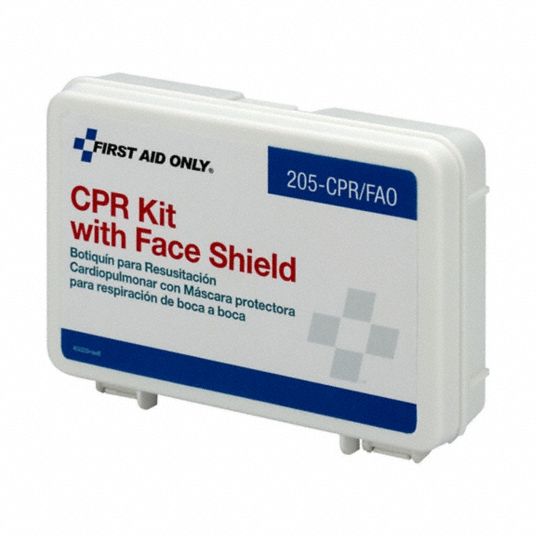 FIRST AID ONLY, 1 People Served, Adult, CPR Kit - 40JH87|205-CPR/FAO ...