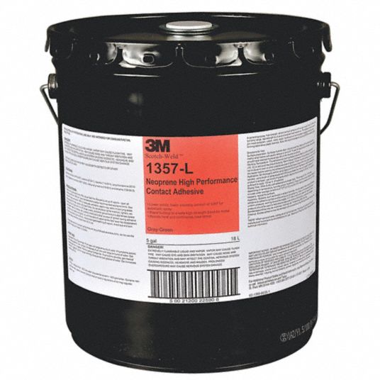 3M, 1357L, Gen Purpose, Contact Cement - 205YN8|1357L - Grainger