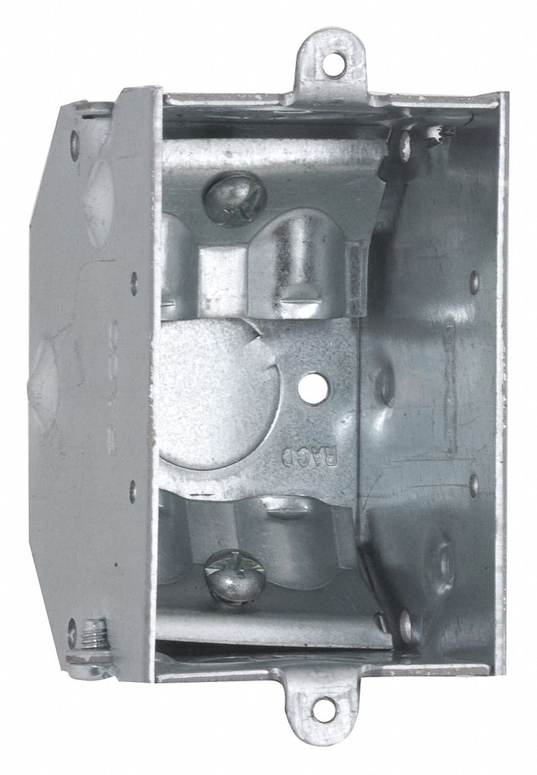 RACO, 473, Sw Box,Nm-Clamps,1/2 Ko,2-1/4 D - 206C56|473 - Grainger
