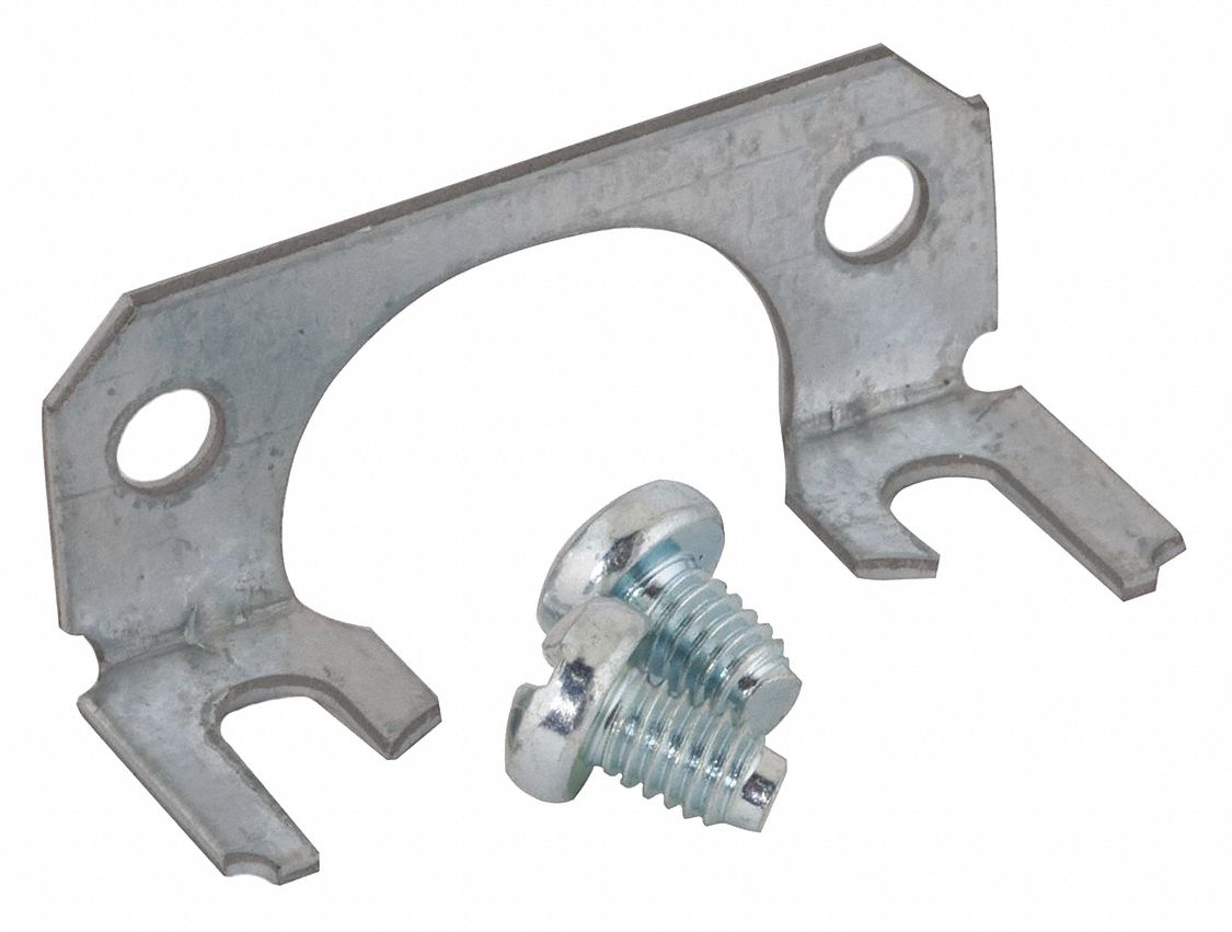 Switch Box Plaster Ears,Clipped - Grainger