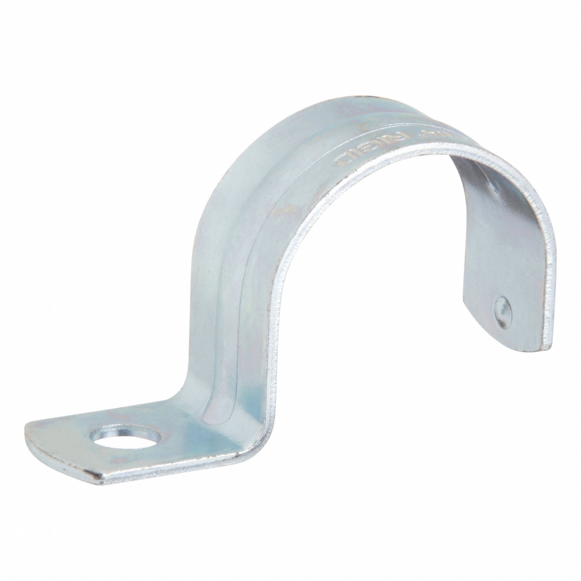 1 1/2 in Trade Size, Steel, Conduit & Pipe Strap Clamp, One-Hole ...