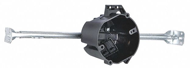 Ceiling Box,Round,Nm,Spanner Bar,3-1/2 - Grainger