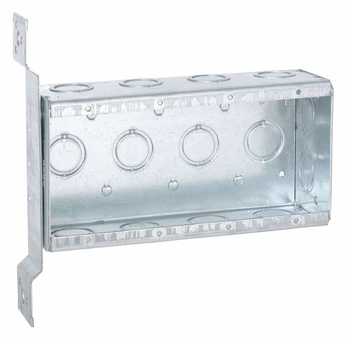 RACO, 687, Box,2-1/2 D,Fmbrkt,1/2-3/4,4 Gang - 206K05|687 - Grainger