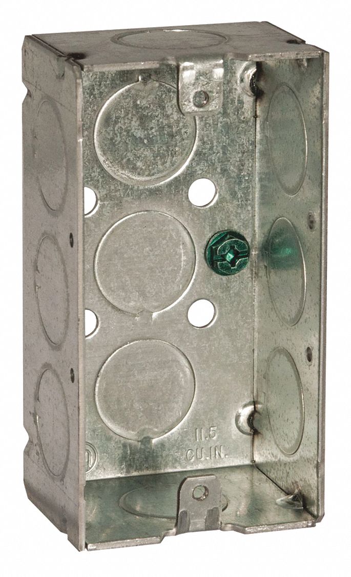 RACO, 650CSA, Box,Handy,Weld Grn Screw,1/2 Ko,1-1/2 D - 206L01|650CSA ...