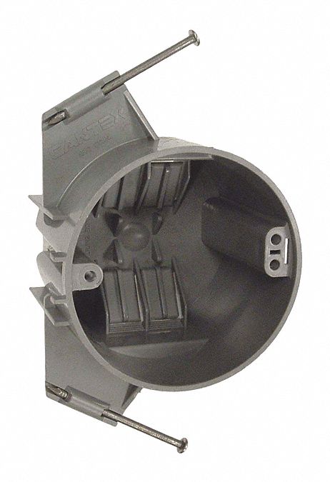 Ceiling Box,Round Nm,Nails,3-1/2 - Grainger