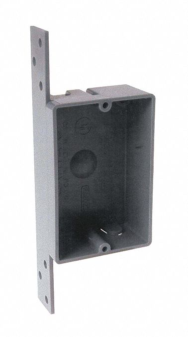 Nm Box,1-1/4 D,Brkt,1 Gang - Grainger