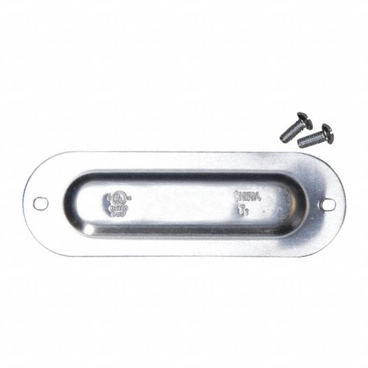 RACO Covers for Conduit Access Fitting: Aluminum, 2 in Trade Size ...