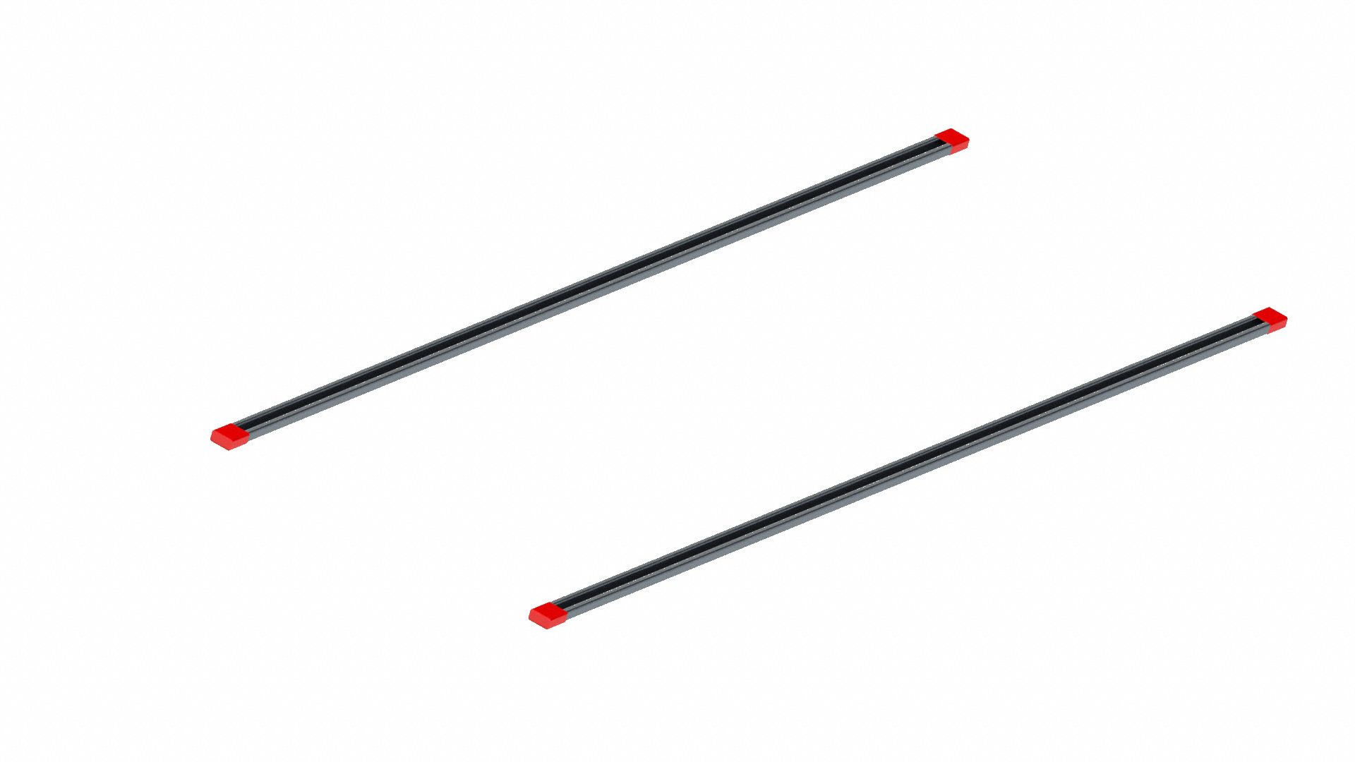 WEATHER GUARD, Aluminum, 3/4 in Overall Ht, Mounting Channel Kit ...