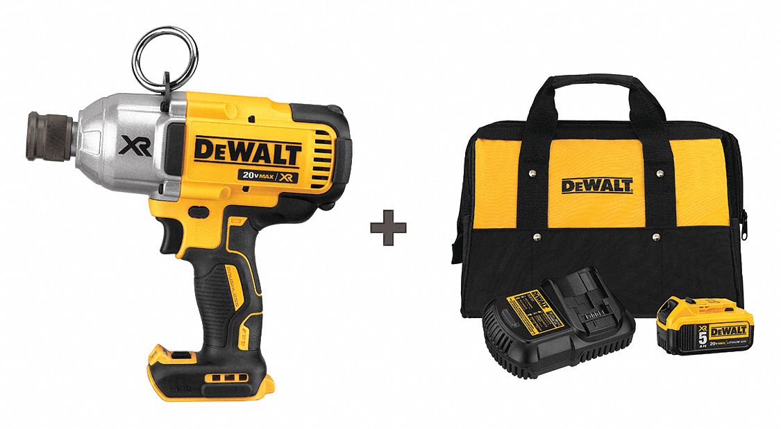 7 16 In Hex Drive Size 500 Ft lb Fastening Torque Impact Wrench