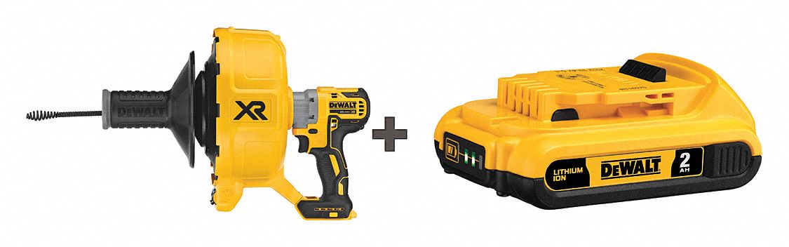 DEWALT, Cordless, 20V MAX*, Drain Gun Kit - 209F81|DCD200B / DCB203 ...