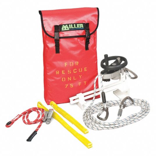 275 lb Wt Capacity, 50 ft Max. Working Lg, 50 FT Safescape Elitee ...