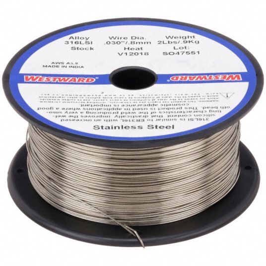 WESTWARD, Stainless Steel, ER316Si/316LSi, MIG Welding Wire - 20AP06 ...