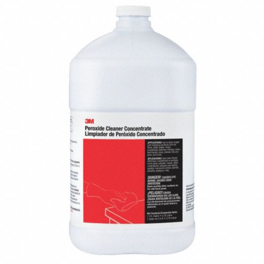3M, Bottle, 1 gal Container Size, Cleaner with Hydrogen Peroxide ...
