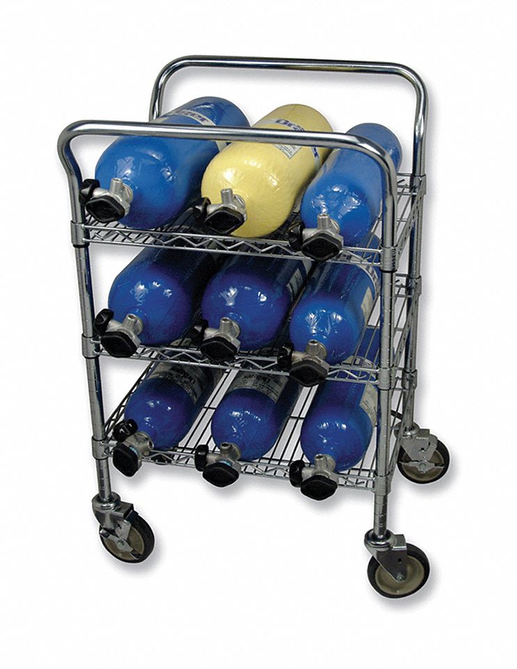 SCBA Cylinder Carts - Grainger Industrial Supply