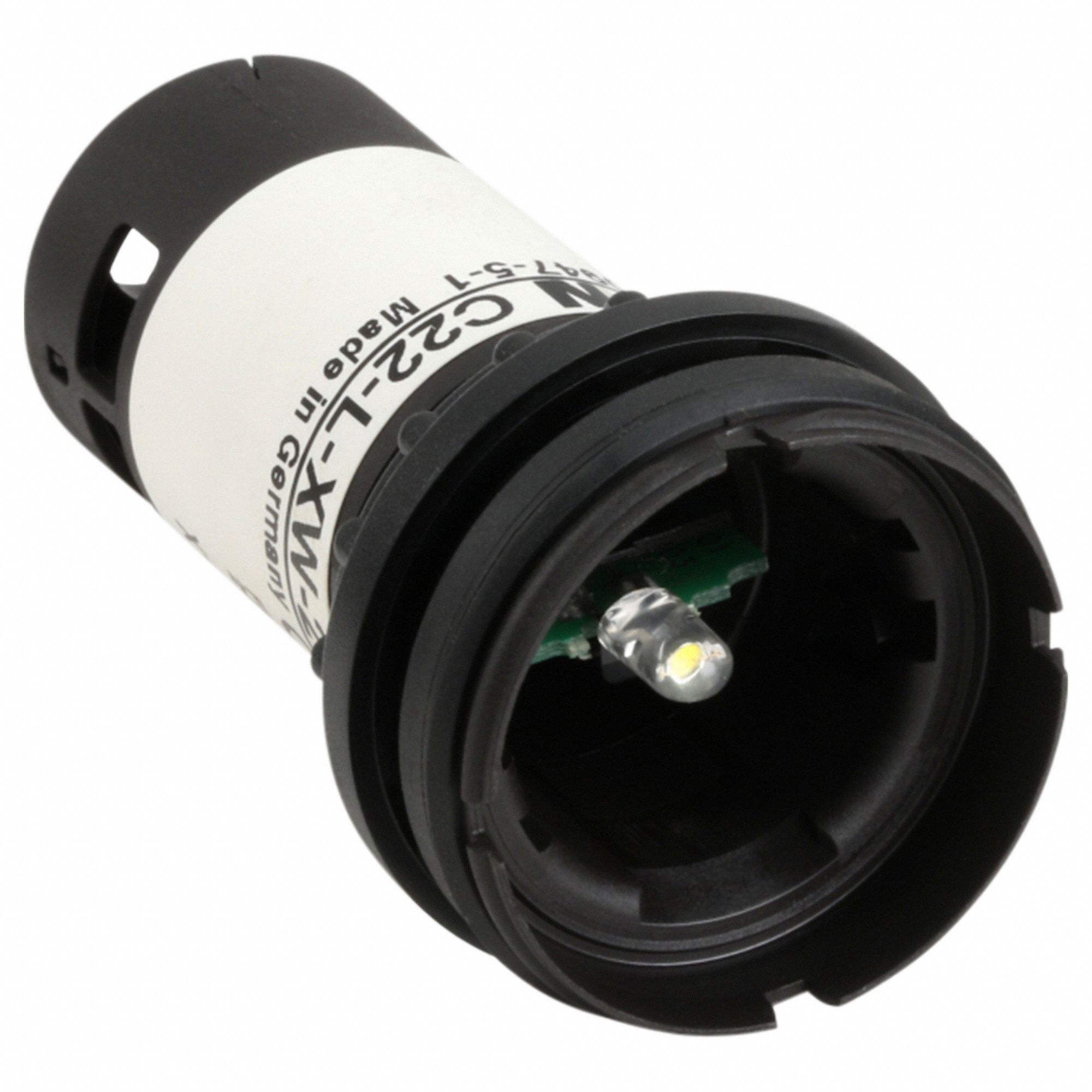 EATON, 22 mm Panel Mounting Hole Dia, LED, Flush Panel Light - 20AX09 ...