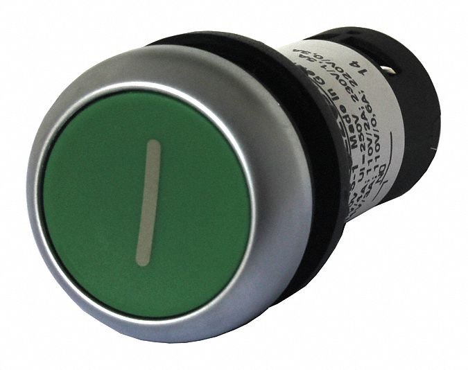 EATON Illuminated Push Button: Momentary, Green, 24, LED, 1NO, Flush ... EATON Illuminated Push Button: Momentary, Green, 24, LED, 1NO, Flush ...