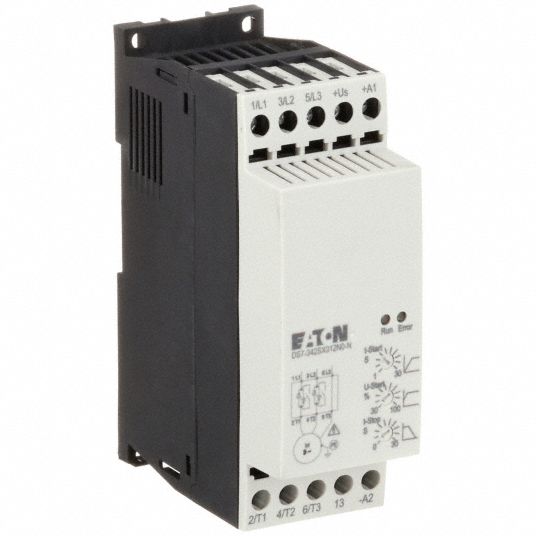 EATON, 480V AC, 11 A Output Current, Soft Start - 20AZ10|DS7-342SX012N0 ...