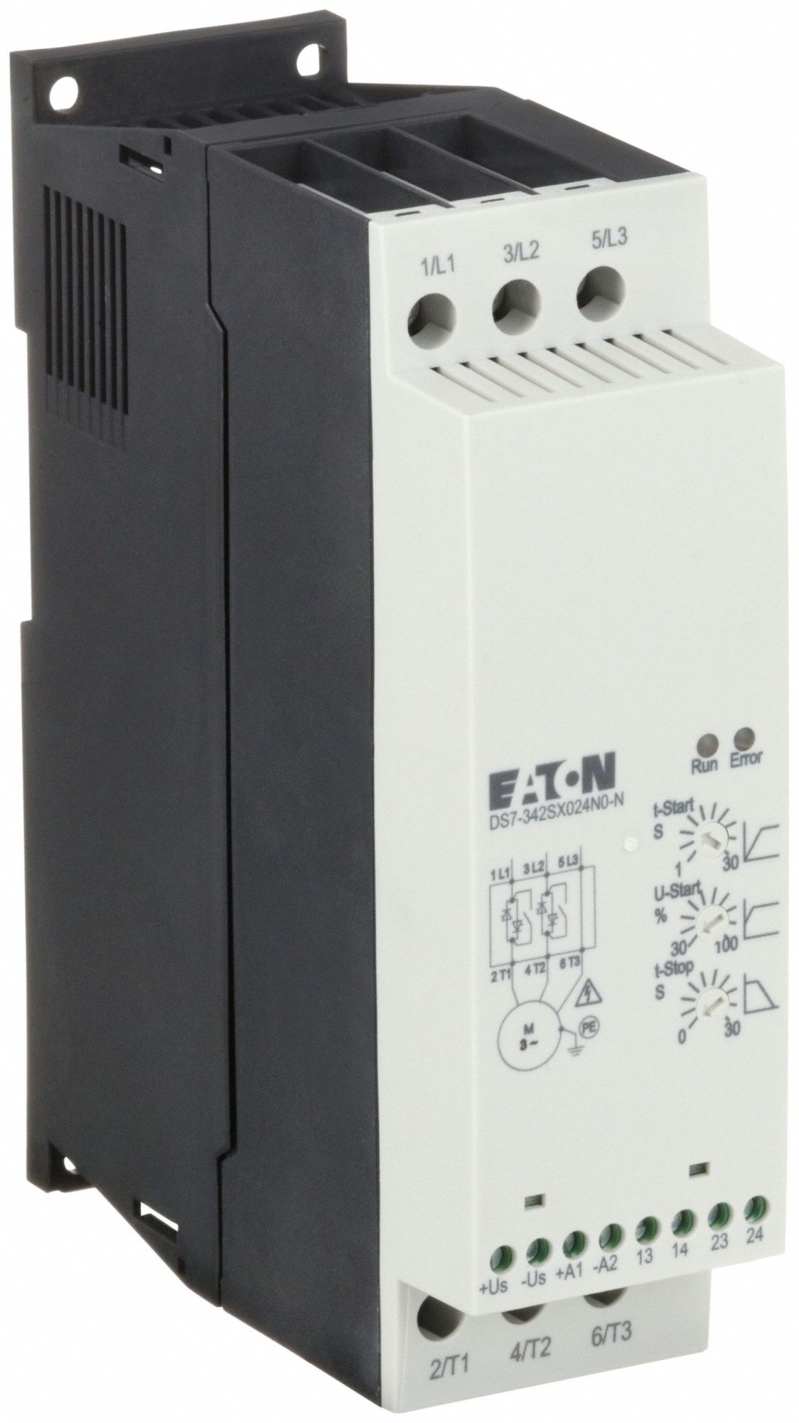 EATON, 480V AC, 22 A Output Current, Soft Start - 20AZ12|DS7-342SX024N0 ...