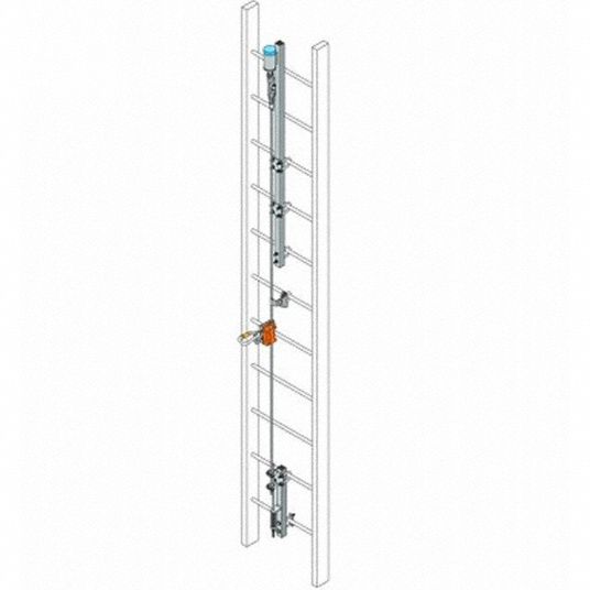 HONEYWELL MILLER, Trailing, Steel, Ladder Lifeline System - 20C257|VG ...