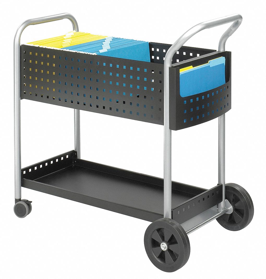 Mail Cart, 300 lb Load Capacity - Grainger